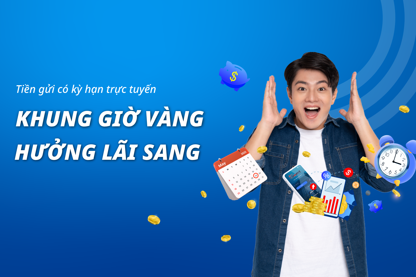 Chương trình khuyến mại: KHUNG GIỜ VÀNG - HƯỞNG LÃI SANG